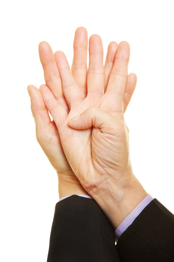 Two Hands with Spread Fingers Stock Image - Image of quantity, citizen ...