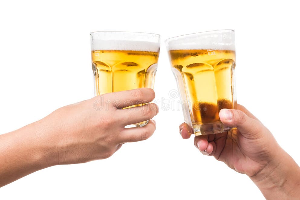 Two Hands Toasting Refreshing Cold Beer Stock Photo - Image of ... Two Hands Toasting Refreshing Cold Beer Stock Photo - Image of ...