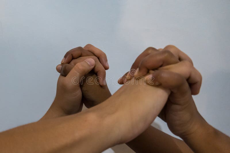 Hands together in union stock photo. Image of collaboration - 31591076