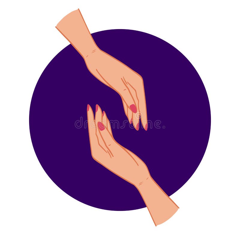 Cupping Hands Vector