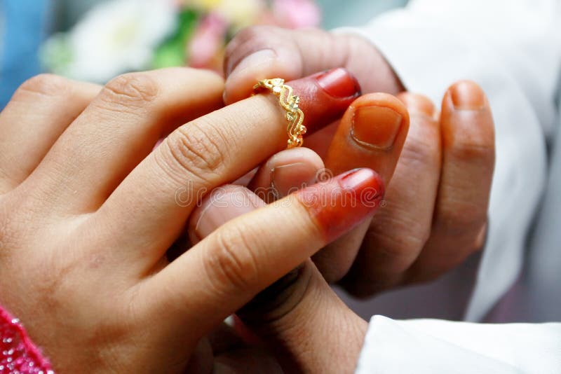 Two hands and wedding ring stock photo. Image of customs - 19152988