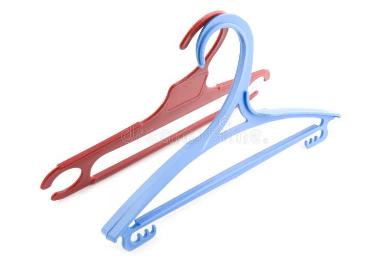 Two hanger close up stock photo. Image of cloth, hanging - 19693292