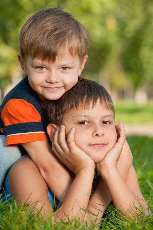 Two Brothers - Best Friends Stock Image - Image of family, five: 14308301
