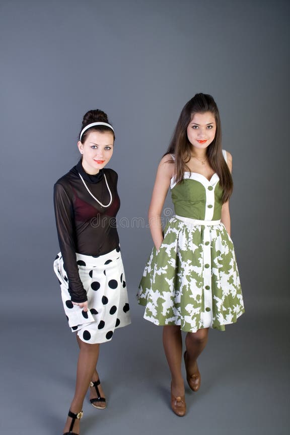 Two happy girls stock image. Image of closeup, cute, friends - 15085533