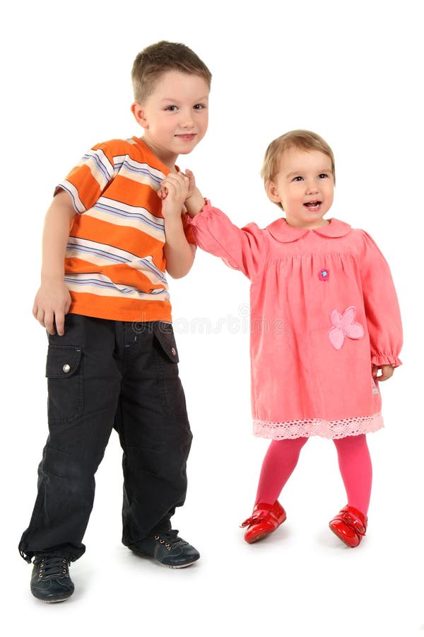 Hip Hop Dance Partners Kids Stock Photo - Image of couple, children ...