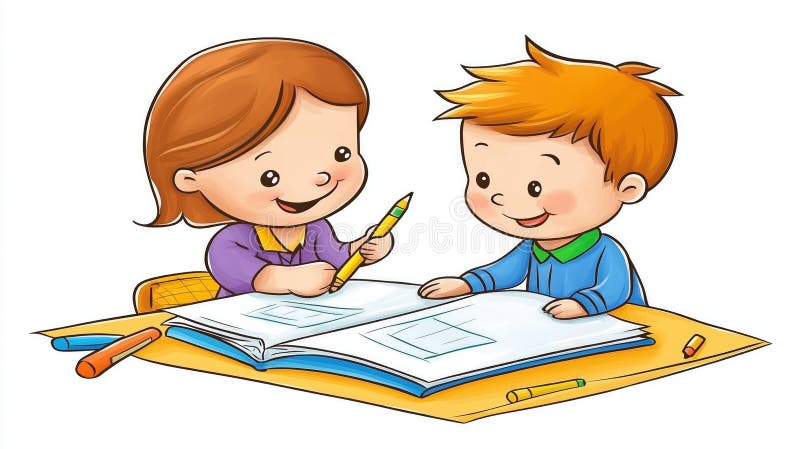 Knowledge Sharing Cartoon