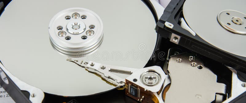 Two Hard Disk stock photo. Image of storage, writing - 56888216