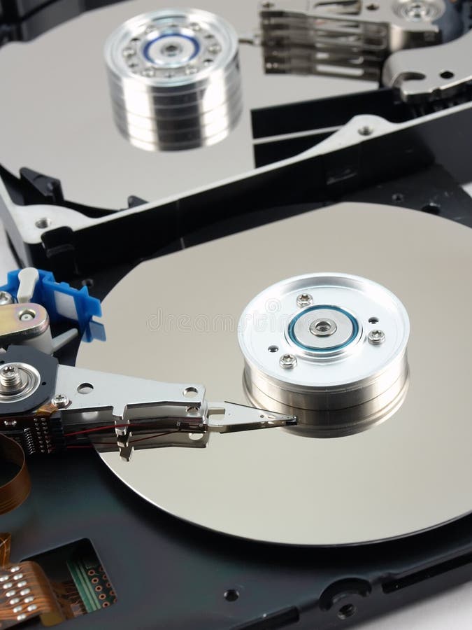 Two hard drives (HDD) stock image. Image of disk, data - 26078737