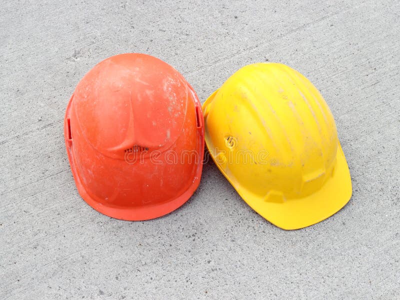Two Hard hats stock photo. Image of construction, life - 24281526