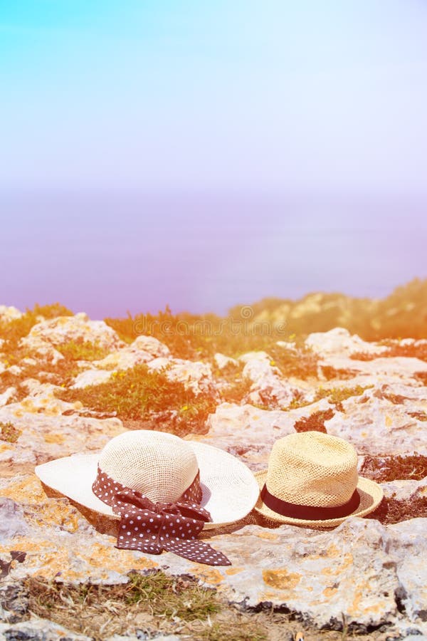 Two Hats on Vacation in Europe Stock Image - Image of clothing, tourism ...