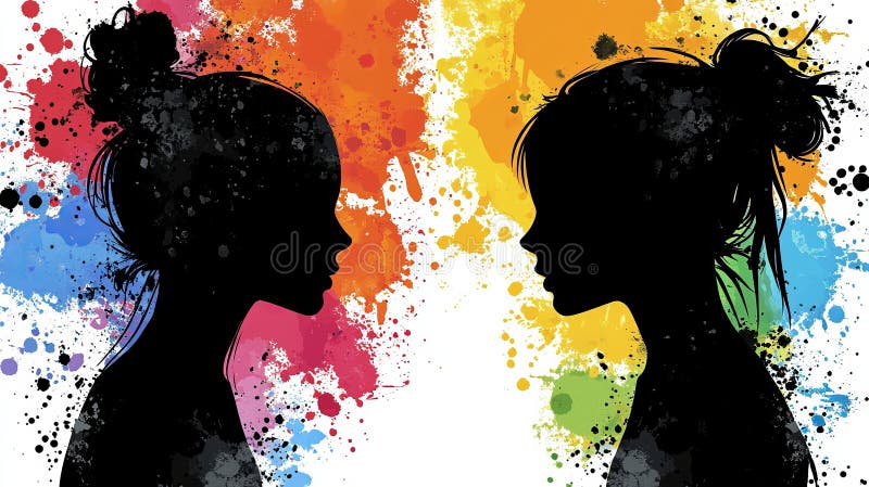 Two Heads Symbolizing the Brainstorming and Problem-solving Process Stock Photo - Image of brain ...