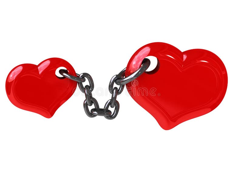 Broken Chain Heart Stock Illustrations – 345 Broken Chain Heart Stock ...