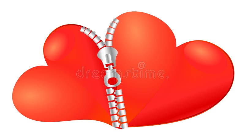 Two Hearts Joined Together Stock Illustrations – 455 Two Hearts Joined Together Stock ...