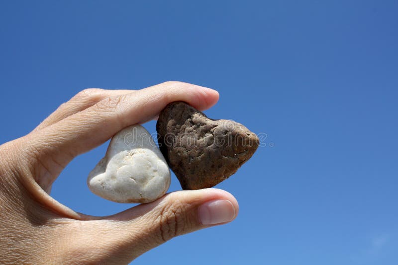 Red Hearts and Stones stock image. Image of pebbles, shiny - 17970769