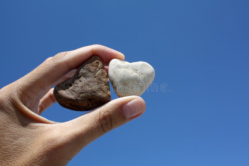 Red Hearts and Stones stock image. Image of pebbles, shiny - 17970769