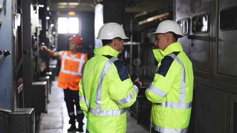 Pipe Manufacturing Plant. Iron Pipe Welding. Sparks of Welding. Tap ...