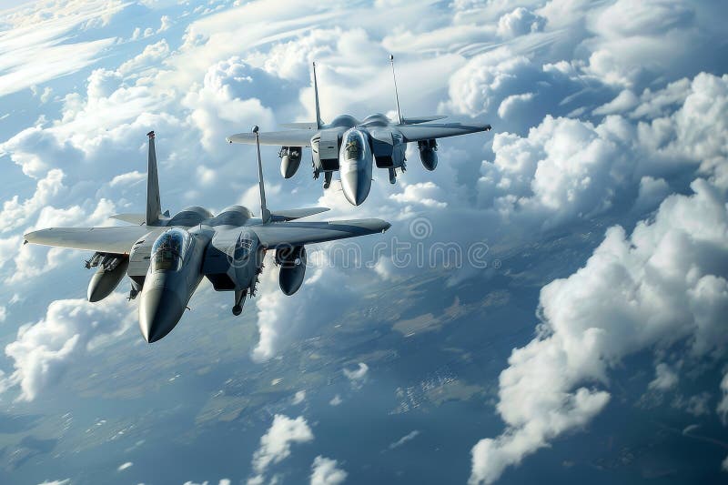 Fighter Jet Soaring into the Sunset Sky, Leaving Behind a Dramatic Afterglow Stock Image - Image ...