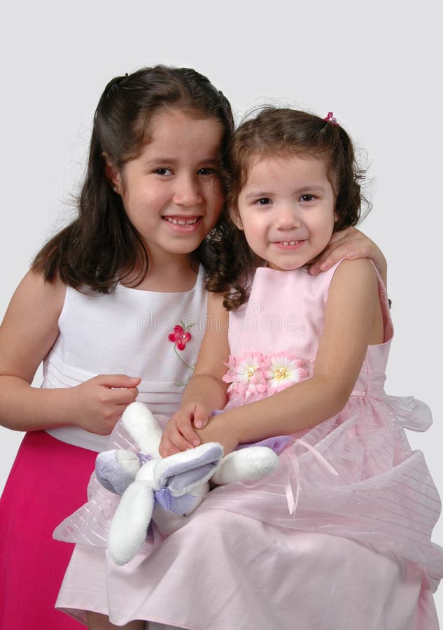 Two Hispanic Sisters stock photo. Image of young, happiness - 2865682