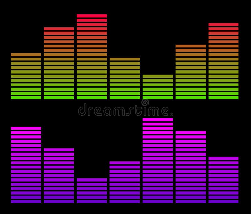 Music Histograms Stock Illustrations – 8 Music Histograms Stock ...