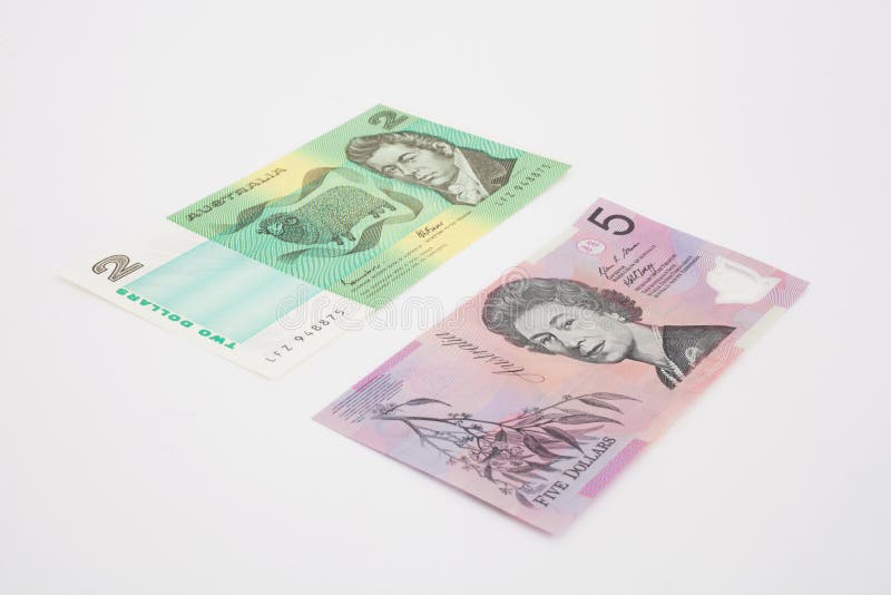 Two Historic Australian Dollar Banknotes Editorial Photo - Image of ...