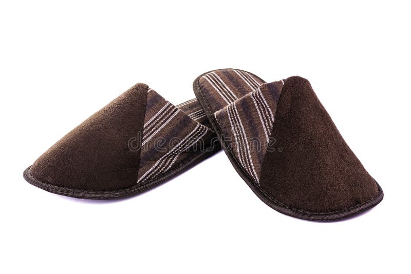Two home slippers stock image. Image of accessory, cozy - 147033455