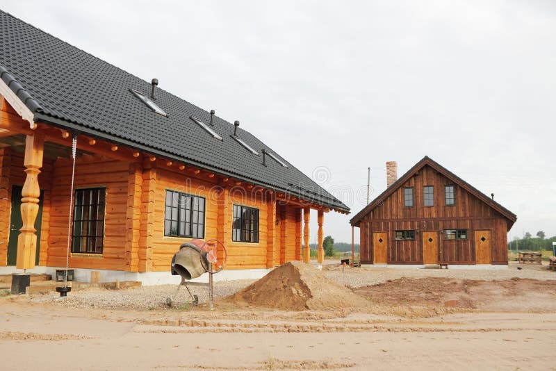 Two homes. stock photo. Image of preparation, development - 15781854