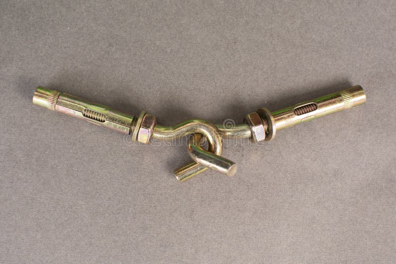 Two hooks connected stock photo. Image of aluminium, harness - 52006786