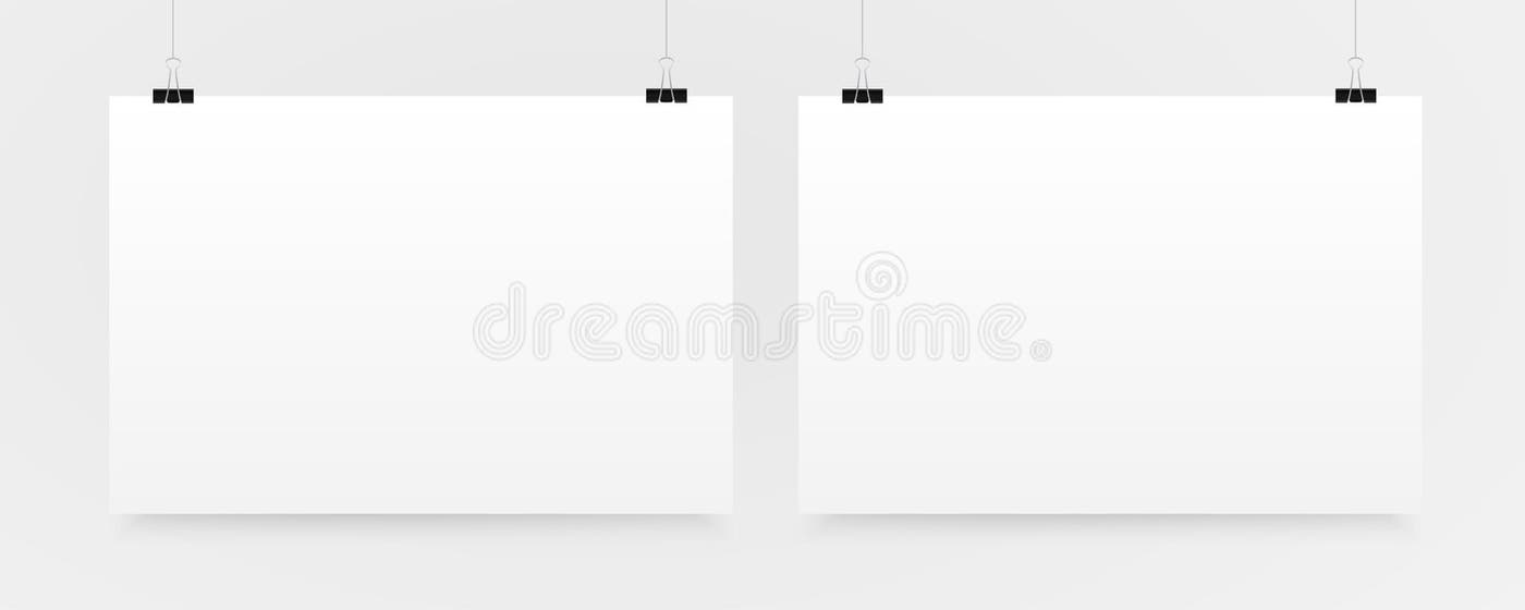 Horizontal Poster Mockup Stock Illustrations – 26,458 Horizontal Poster ...