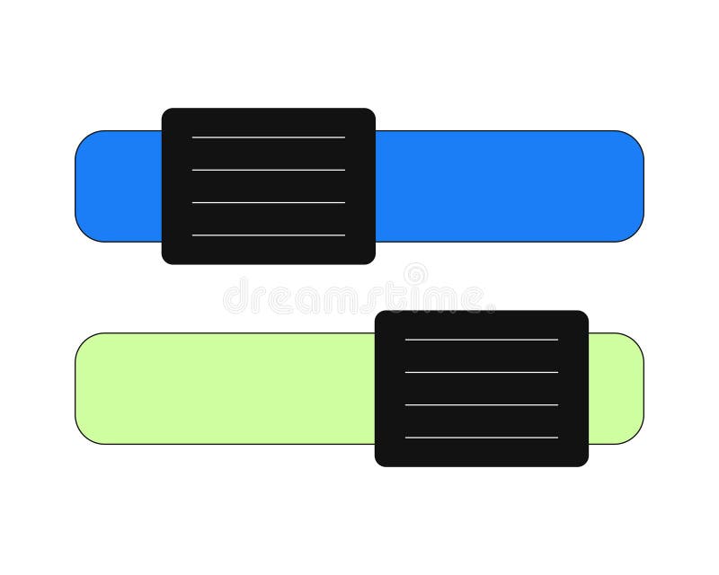 Horizontal Scrollbars Stock Illustrations – 66 Horizontal Scrollbars ...