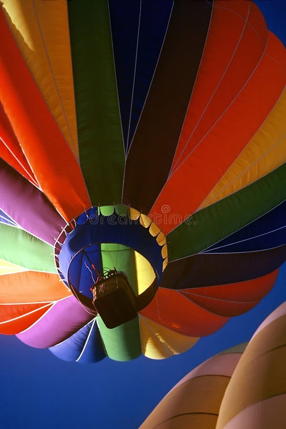 Two Hot Air Balloons stock image. Image of balloon, show - 46683