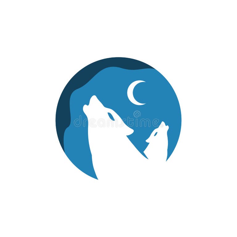 Howling Wolf Logo Stock Illustrations – 5,685 Howling Wolf Logo Stock ...