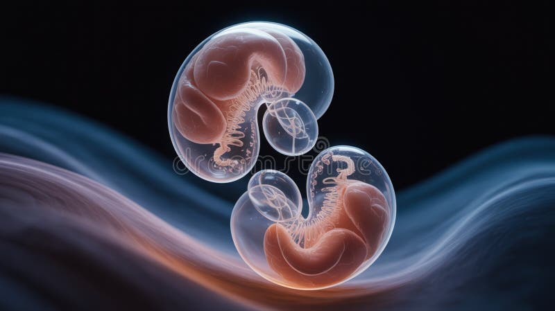 Two Human Embryos Developing Inside Protective Bubbles, Scientific ...