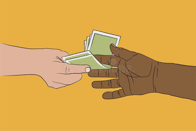 Money Exchanging Hands Stock Illustrations – 140 Money Exchanging Hands ...