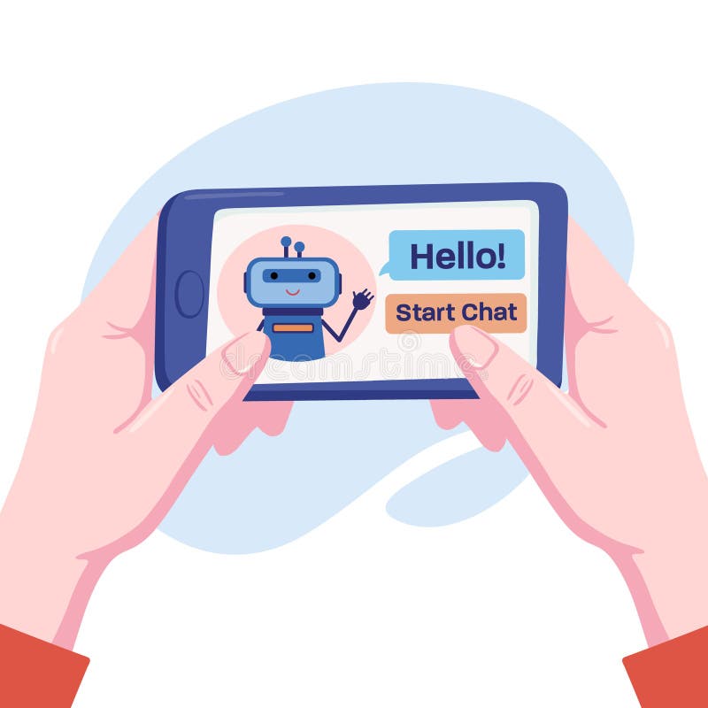 Chatbot Cute Stock Illustrations – 5,925 Chatbot Cute Stock ...