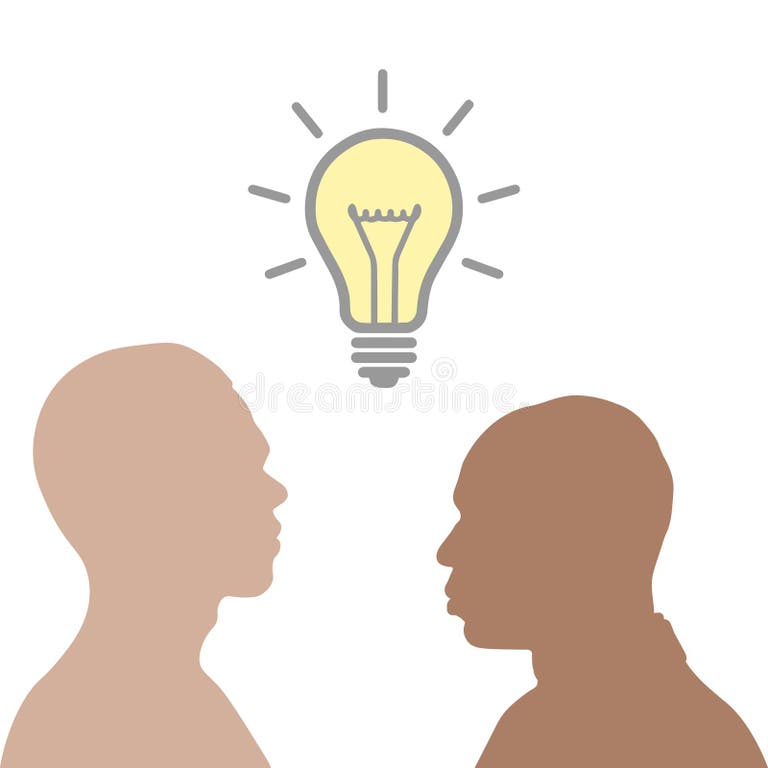 Two Human Profiles Who Had a Common Idea. the Concept of a Common ...