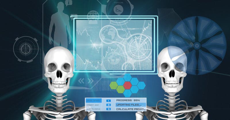 Two Human Skeleton Models and Digital Interface with Medical Data ...