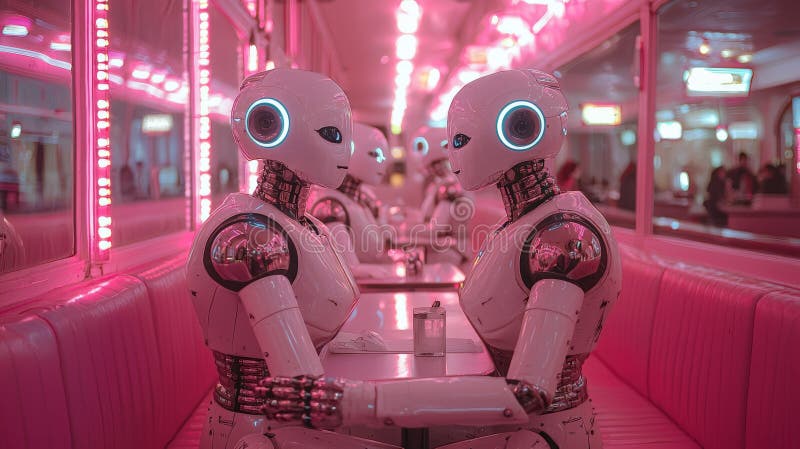 Humanoid Ai Robots Engaged Conversation Stock Photos - Free & Royalty ... Humanoid Ai Robots Engaged Conversation Stock Photos - Free & Royalty ...
