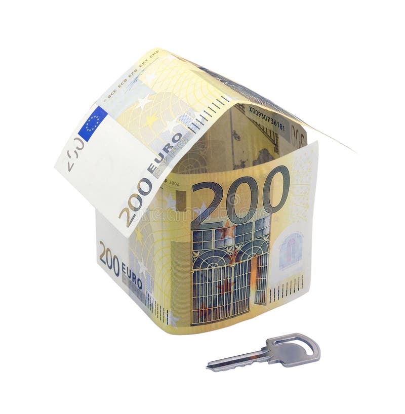 Two hundred euro house stock photo. Image of euro, finance - 12987478
