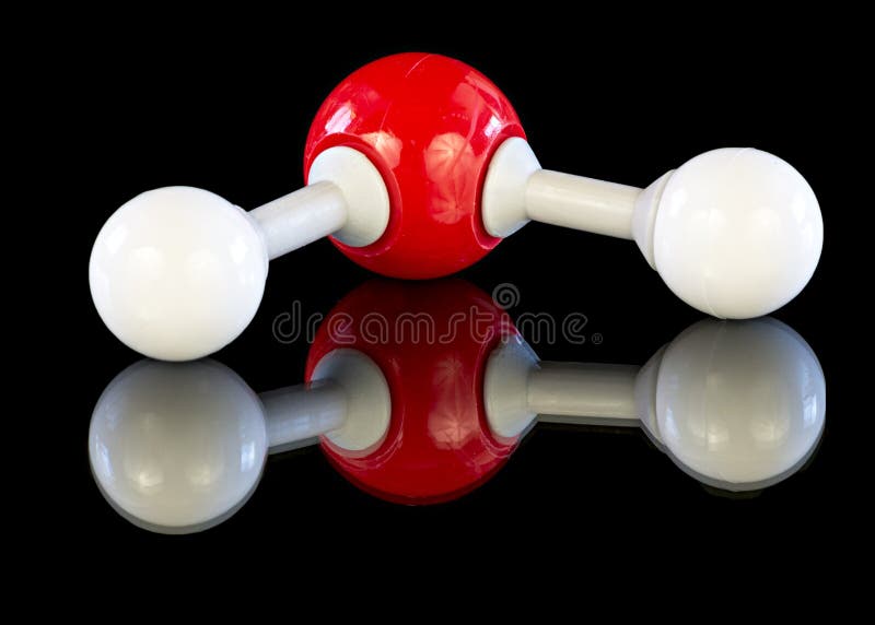 Two Hydrogen and One Oxygen Stock Photo - Image of education, learning ...