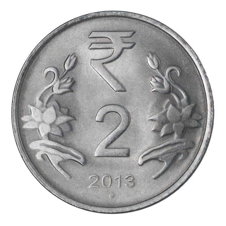 Two Indian Rupee stock photo. Image of finance, financial - 41396790