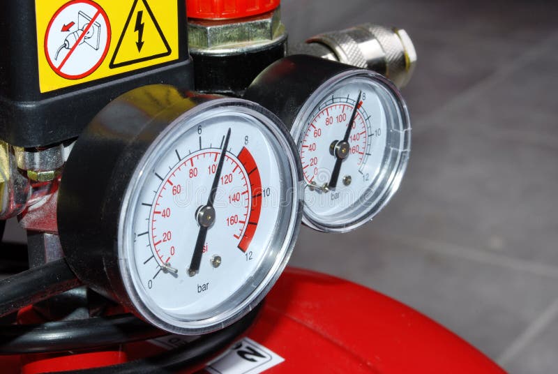 Two indicators stock photo. Image of metal, detectors - 63390834