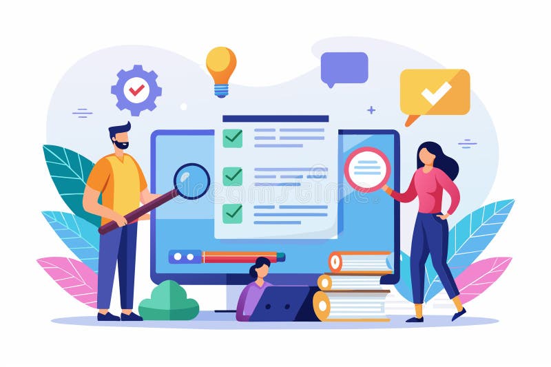 Two Individuals Engage in Contract Approval and Trend Analysis Using ...