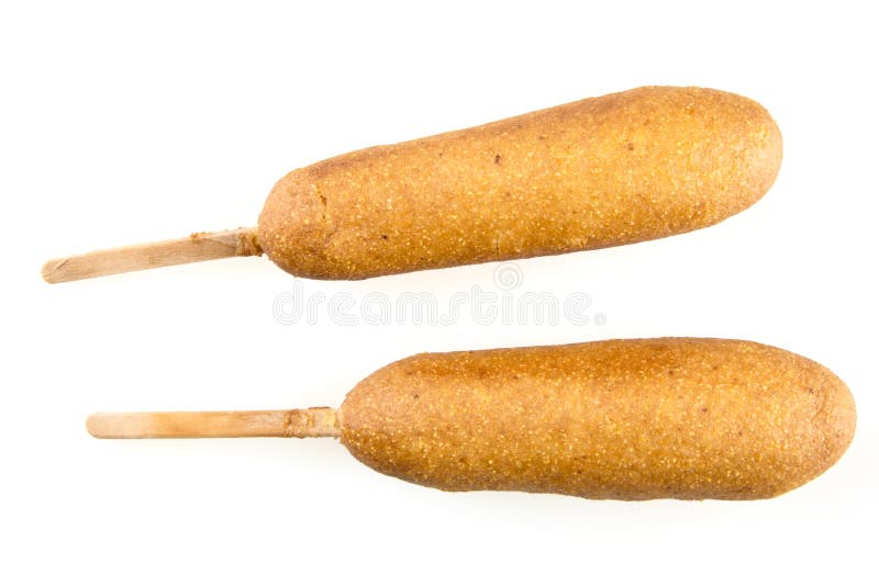 Corn Dogs with Mustard stock image. Image of stick, american - 74741181