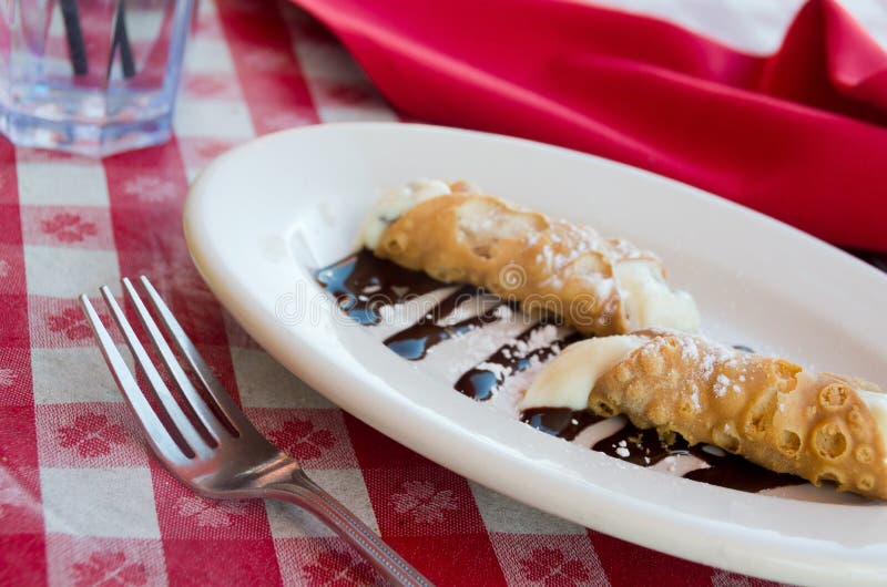 Cannolis stock image. Image of italian, dieting, pastry - 29701837