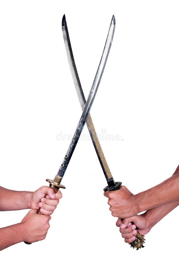 Japanese Katana Sword stock image. Image of blade, close - 6616549