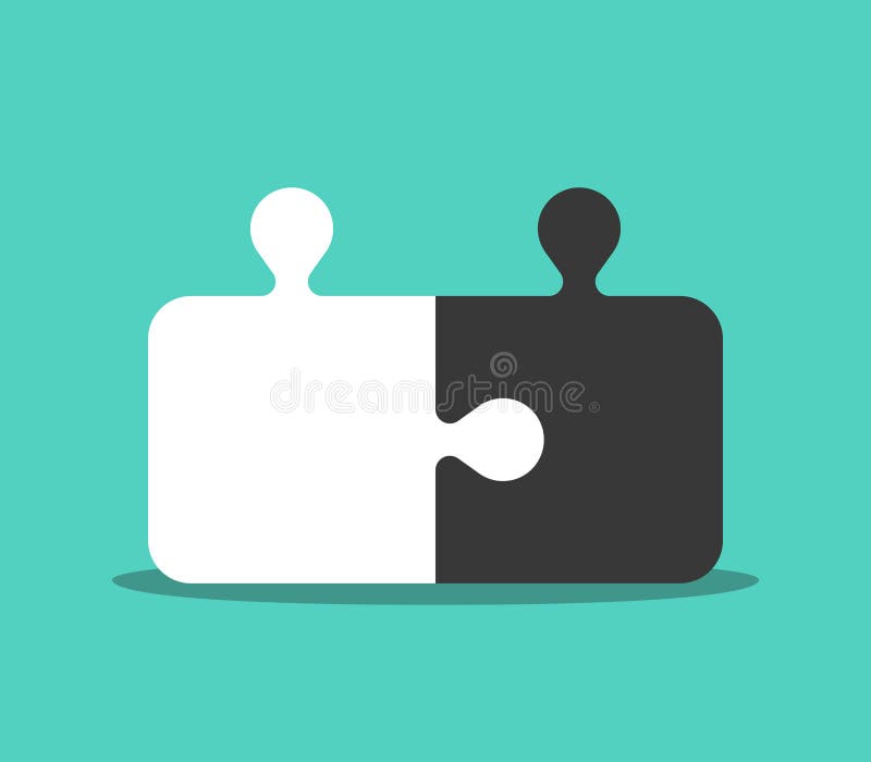 Business Puzzle Merging Together Stock Illustrations – 133 Business ...