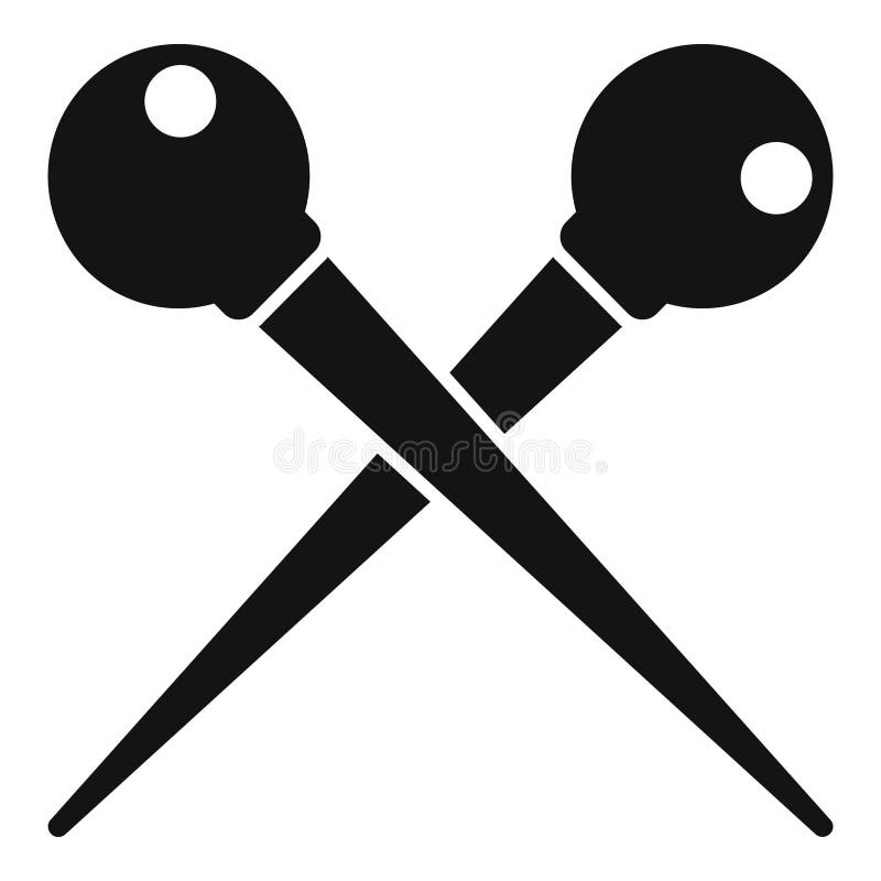 Two Keys Crossing Forming an X Shape Icon Stock Vector - Illustration ...