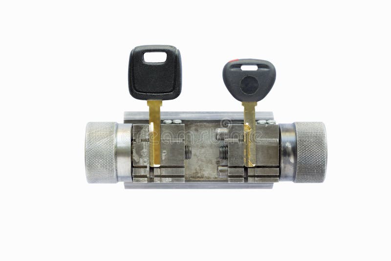 Old Manual Key Duplicating Machine Stock Photo - Image of lock ...