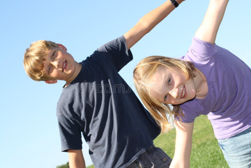 Two kids stock image. Image of isolated, person, cute - 10623407