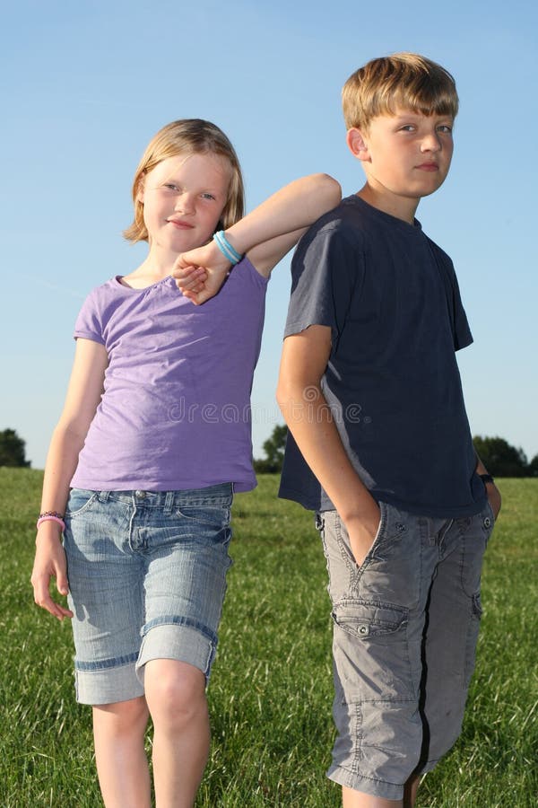 Two kids stock image. Image of expression, childhood - 10623445